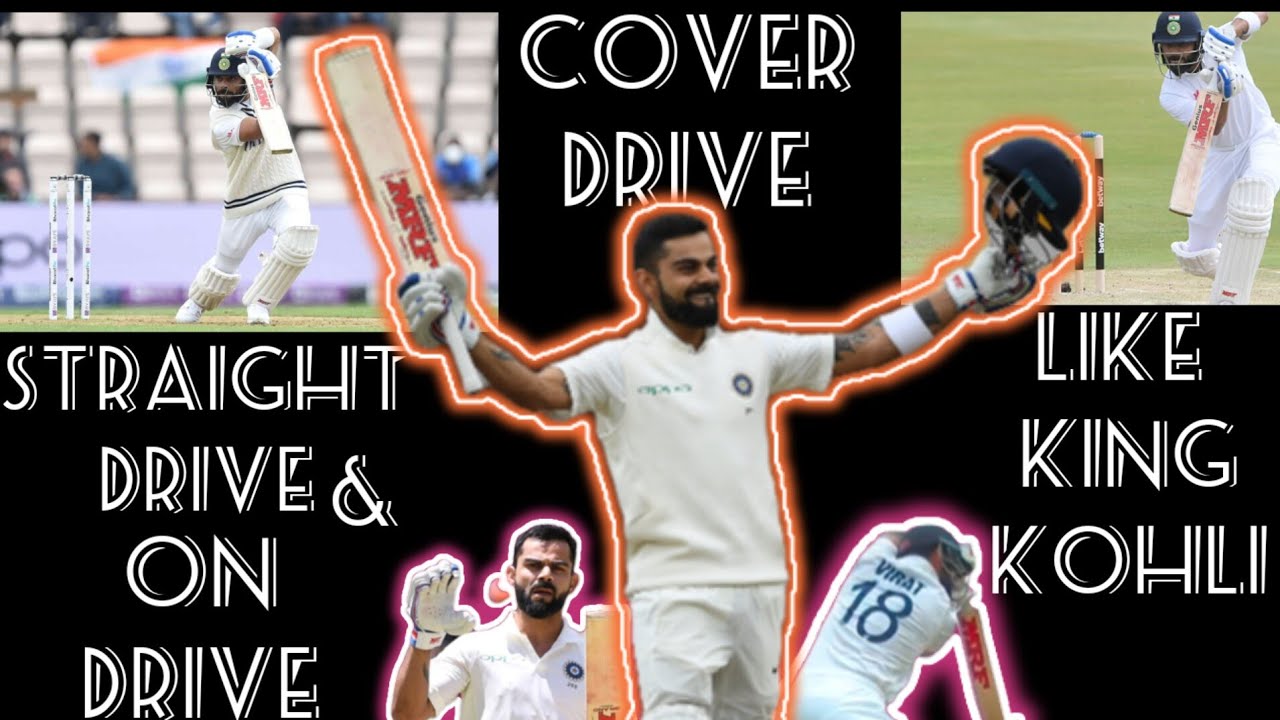 Day-9 Learn How to do your 3 Main Drives- Straight Drive, On Drive and ...