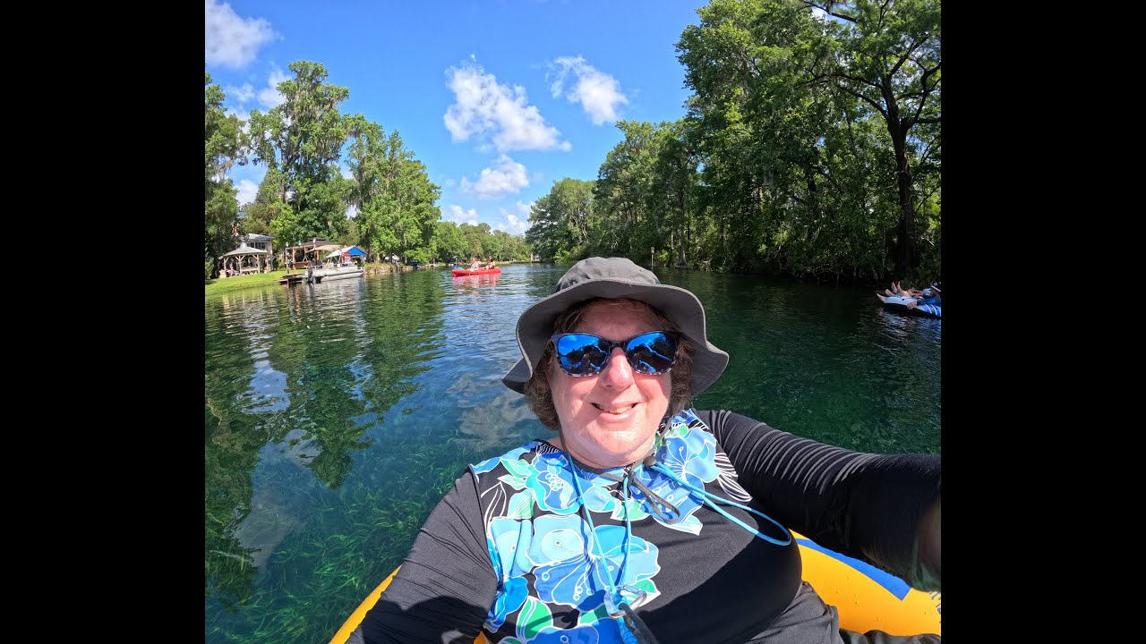 Rainbow River Float May 2023 - YouTube