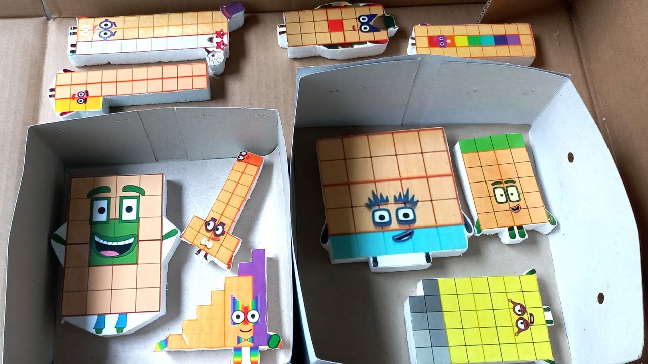 #1099 Looking for NEW Numberblocks 20-30 and New Clay Slime 1-10 ASMR ...