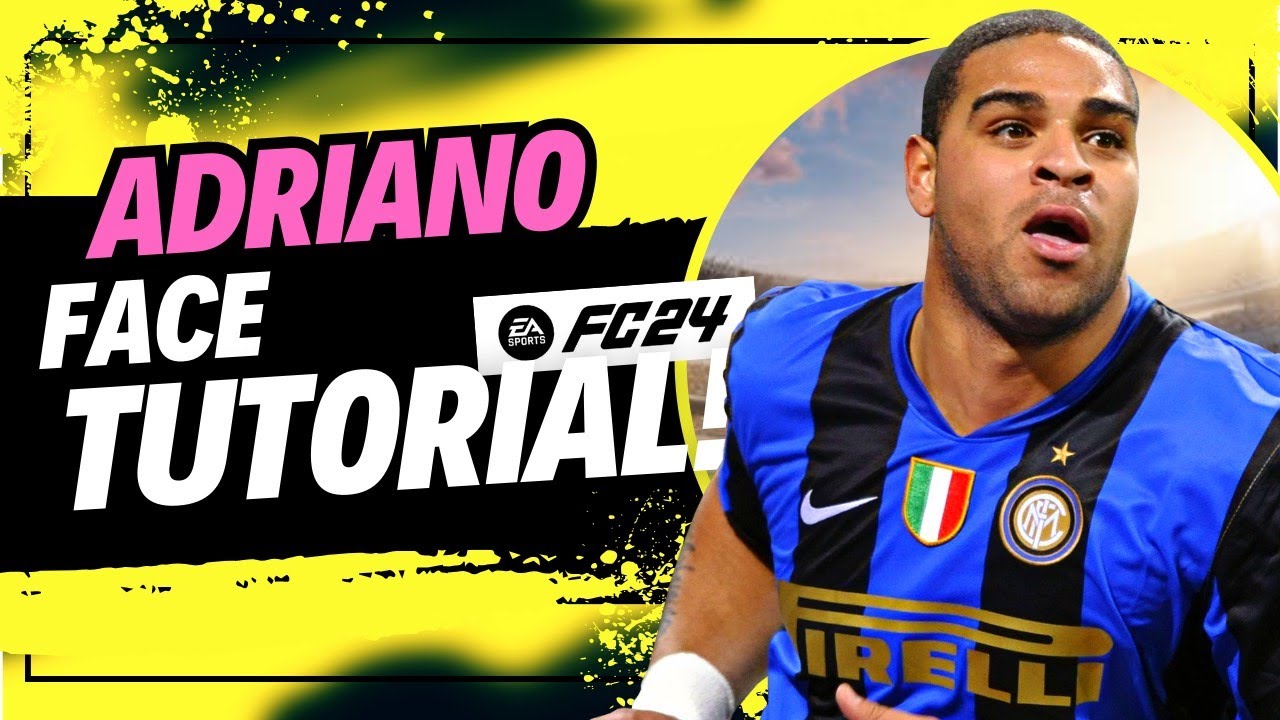 EA FC24 How to create ADRIANO - YouTube