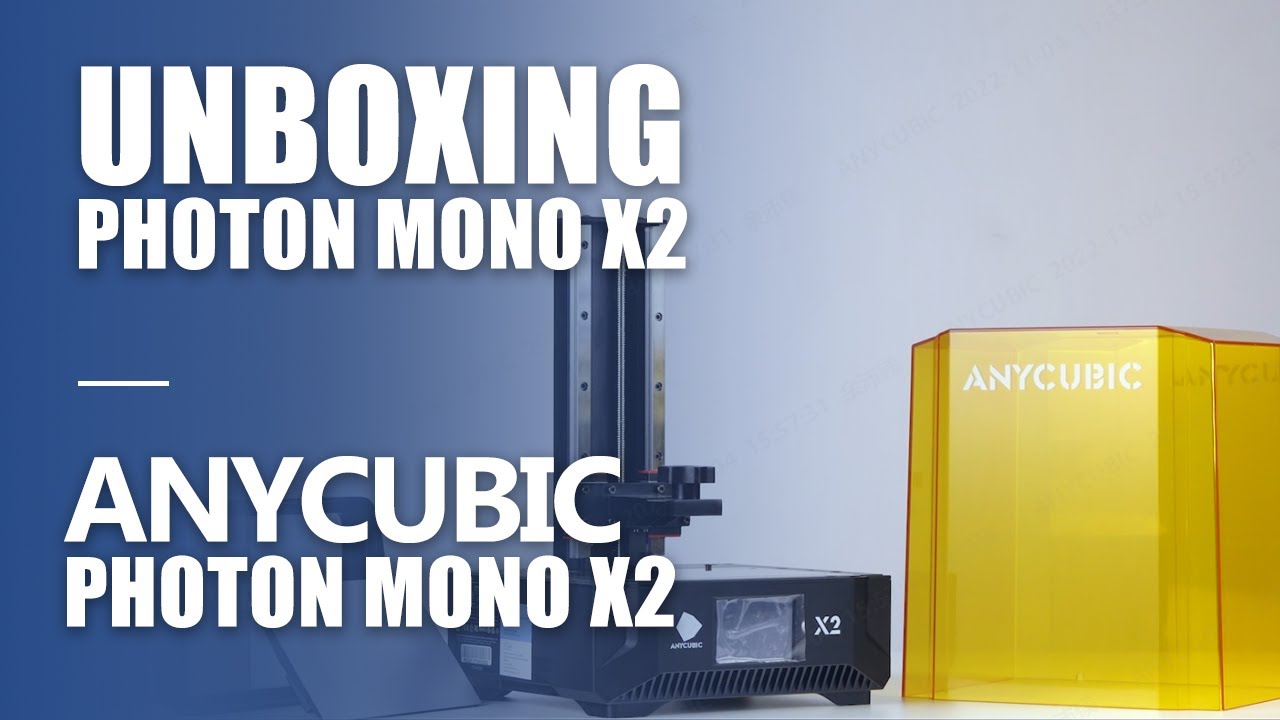Unboxing for Anycubic Photon Mono X2 - YouTube
