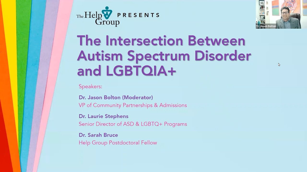 The Intersection Between Autism Spectrum Disorder & LGBTQIA+ - YouTube