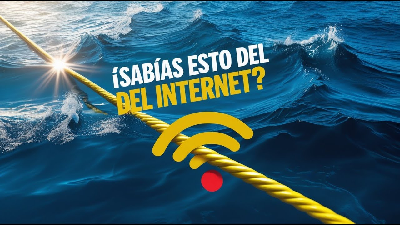 🌐 “El cable de Internet que cruza el océano (¡8,000 KM bajo el mar ...