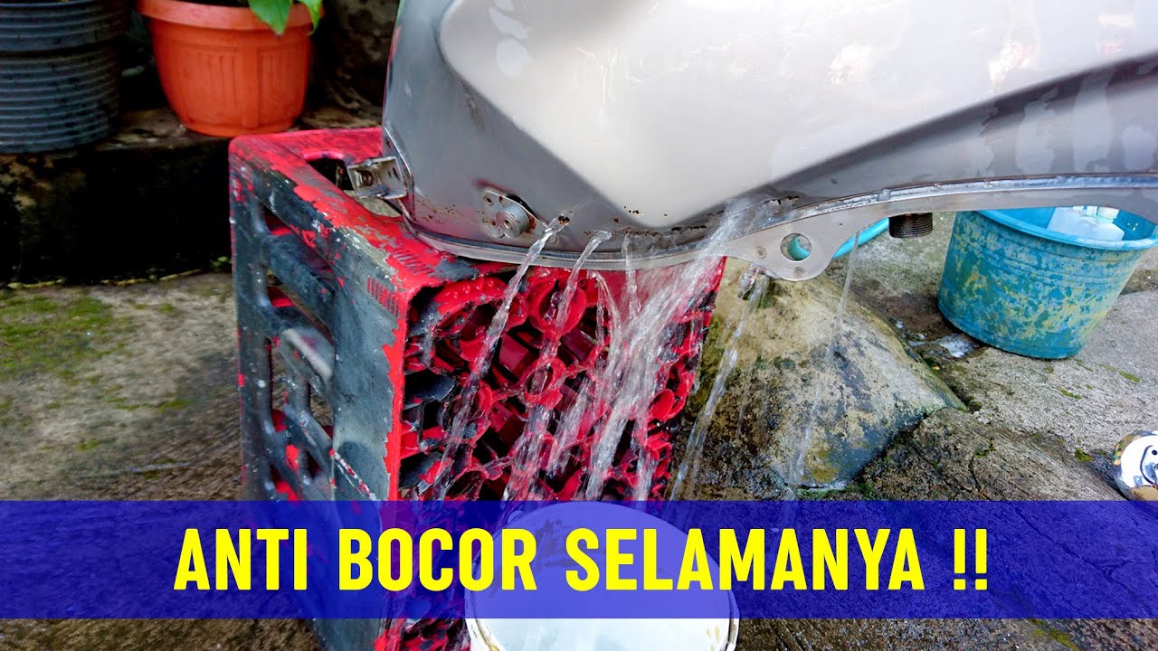 Resin Butek + Epoxy = Dadah Tangki Bocor !! - YouTube