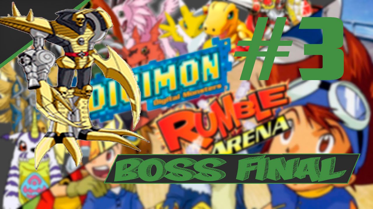BATALHA FINAL!!! | DIGIMON RUMBLE ARENA #3 - YouTube