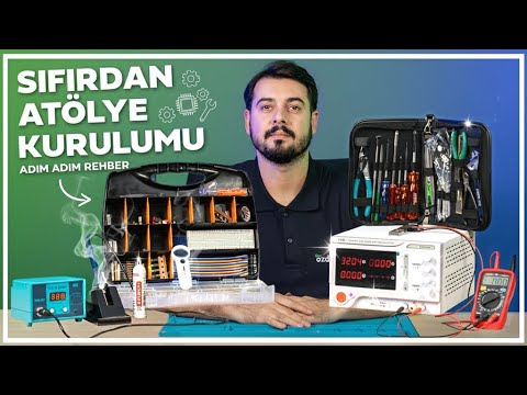 Temel Elektronik Atölyesi Nasıl Kurulur? | Başlangıç Seviyesi İçin Gerekli Ekipmanlar 🪛
