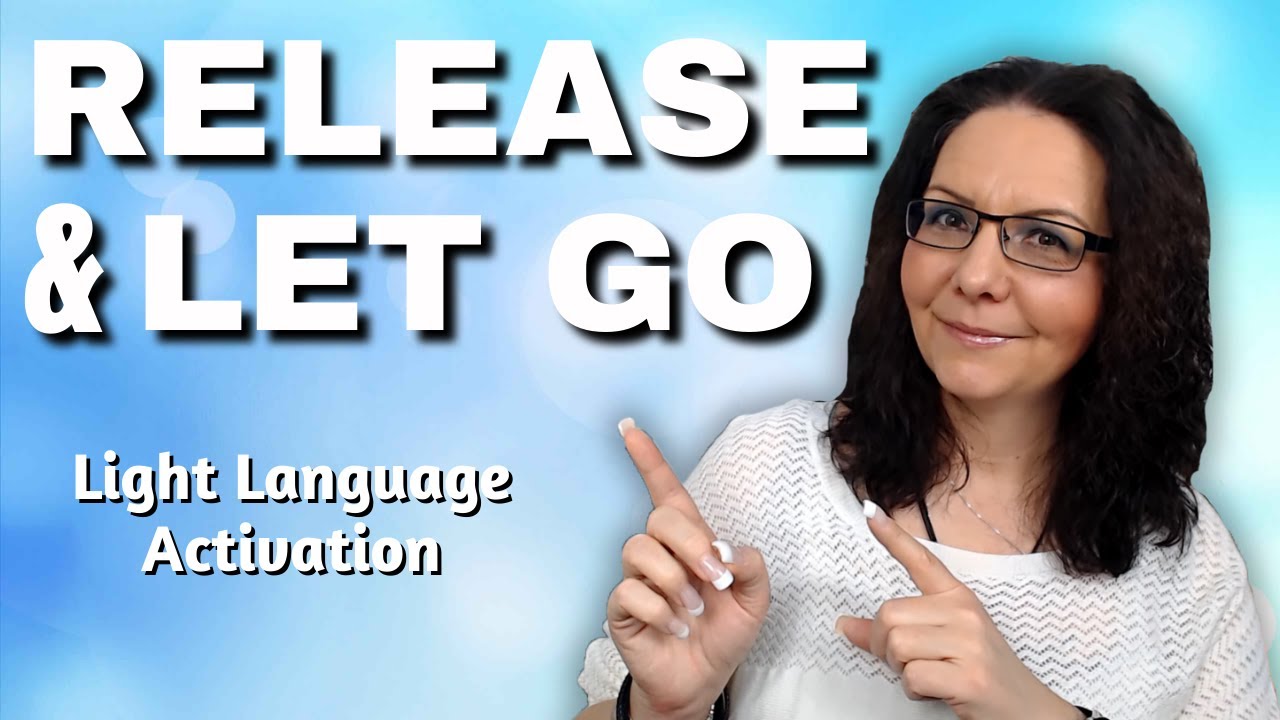 Release & Let Go: Embrace Ease & Calmness 🌕 Full Moon Light Language Activation - YouTube