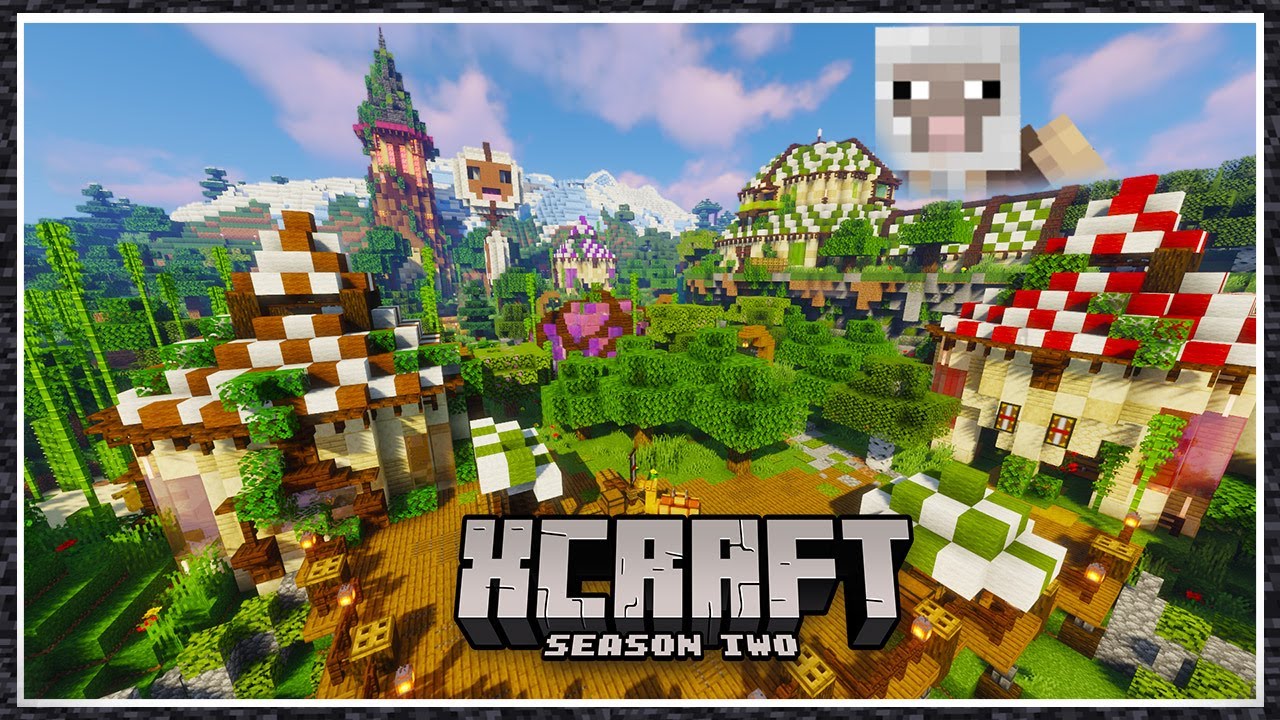 Village Has Been Completed! | XCraft 2 Episode 33 [Minecraft Survival ...