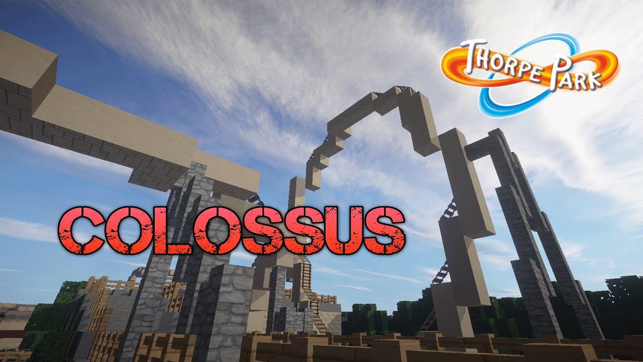 Minecraft Colossus Thorpe Park - YouTube