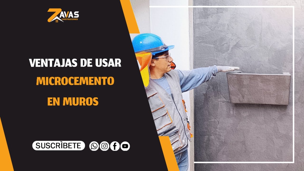 Ventajas de Usar Microcemento en Muros - YouTube