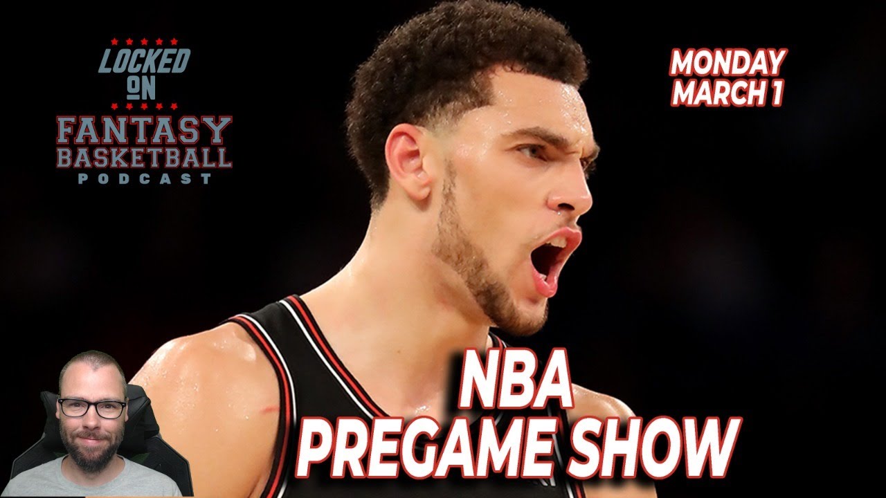 NBA Pregame Show | Fantasy Basketball/DFS | Monday March 1 - YouTube