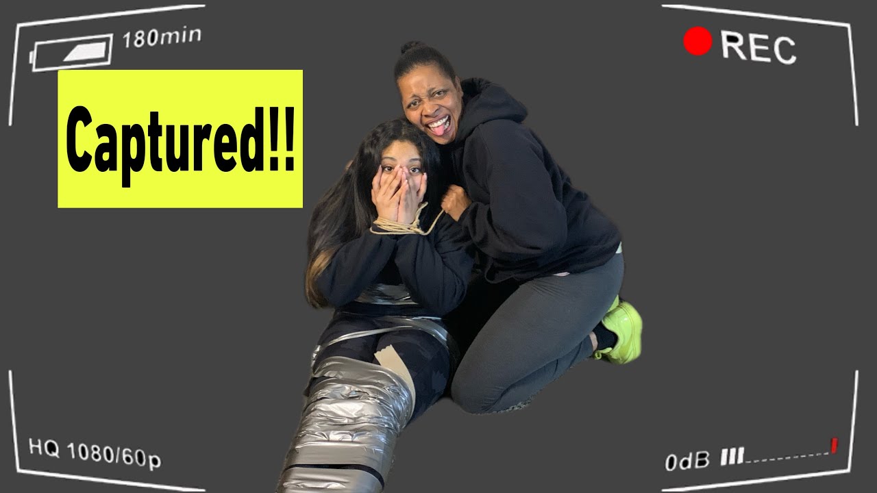 ESCAPE CHALLENGE WITH DUCT TAPE AND ROPE - YouTube