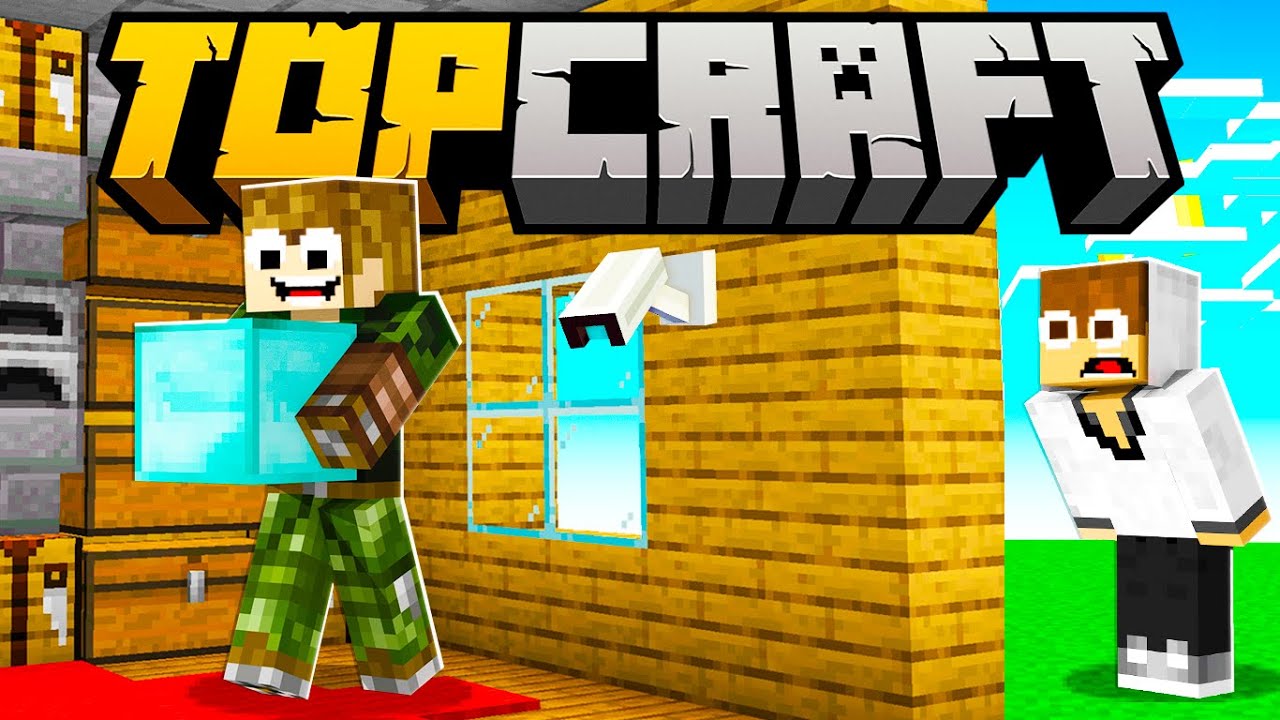 😱 JVNQ INVADIU nossa CASA? - Minecraft TOPCRAFT EP.3 - YouTube