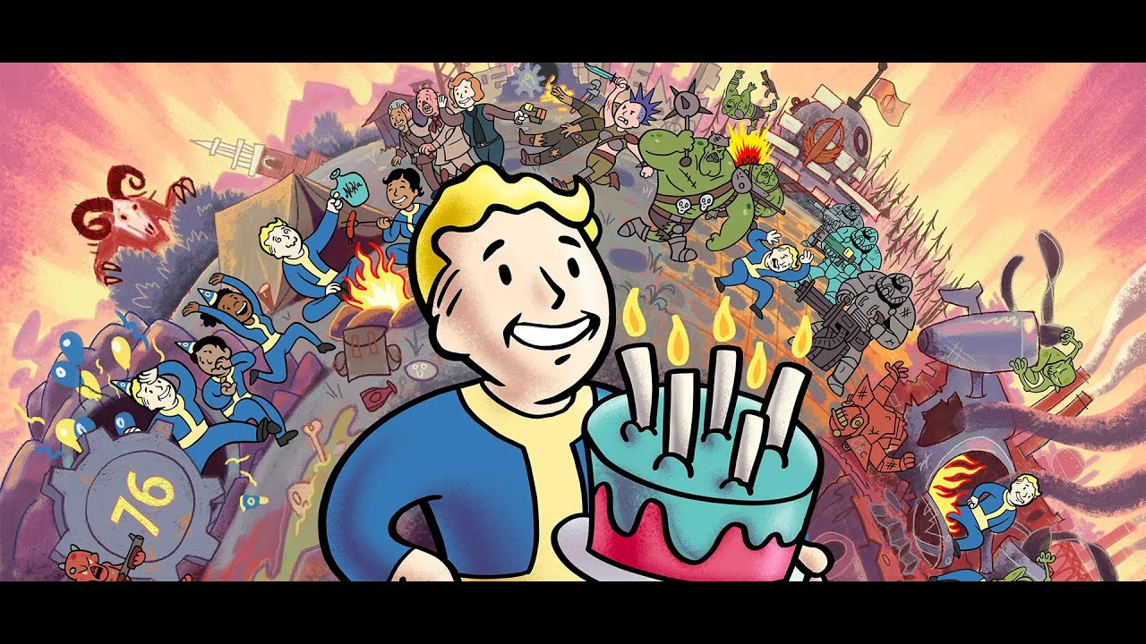 Fallout 76 [🎂 Birthday 2023] #1 [🎂 Collect Cake Pan while wearing the ...