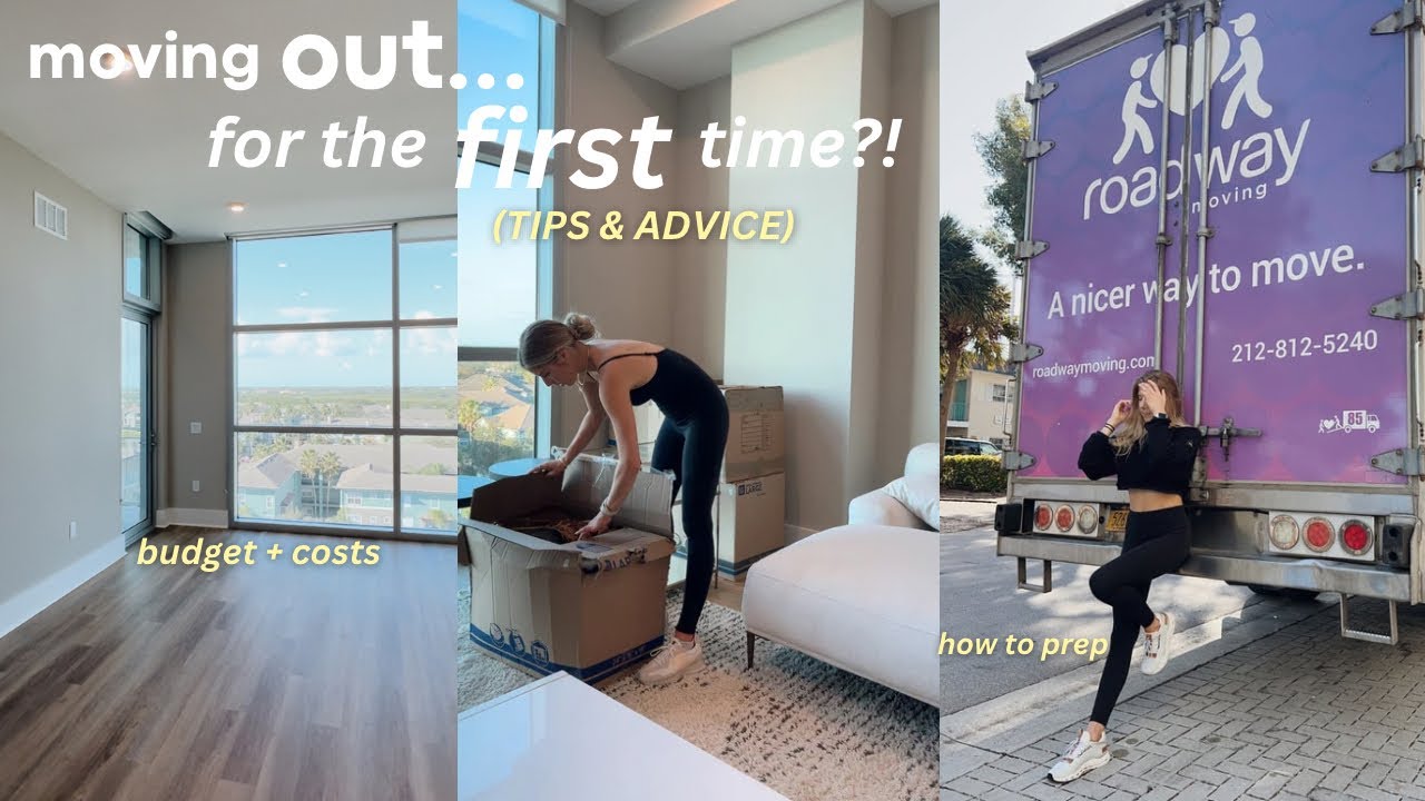 MOVING OUT FOR THE FIRST TIME! (what you NEED to know, costs, apartment ...