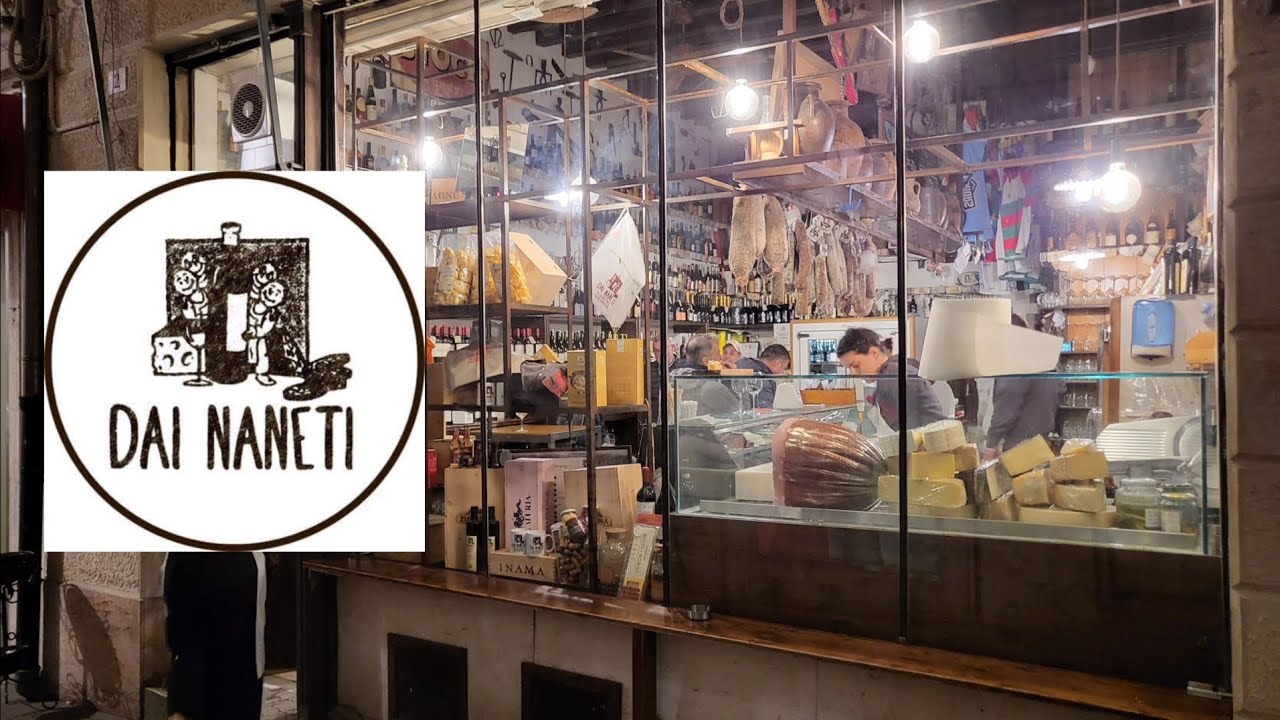 [1 min] Treviso - Hostaria dai Naneti: a Charming Local Panini and ...