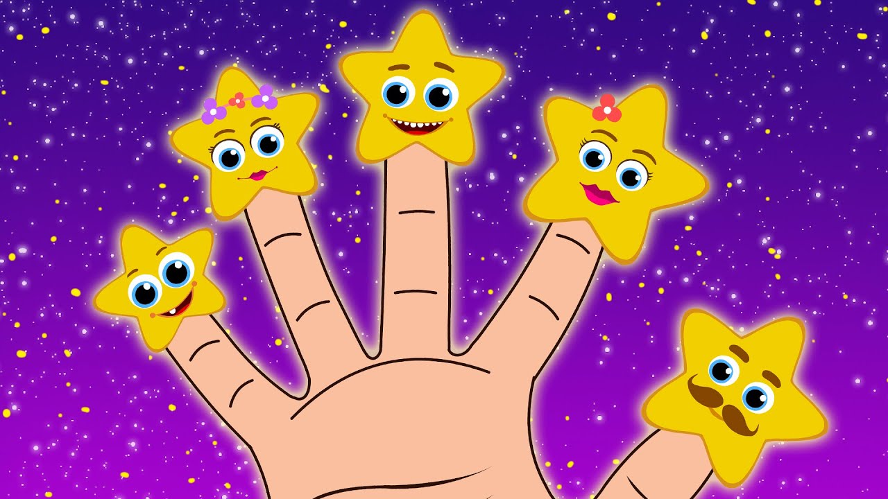 Twinkle Twinkle Little Star Finger Family | More Kids Songs And Nursery ...