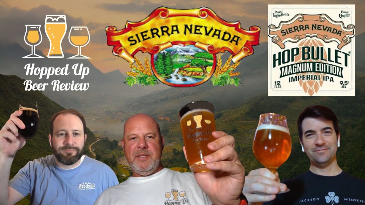Hop Bullet Magnum Imperial IPA by Sierra Nevada Brewing Company 9.5% ...