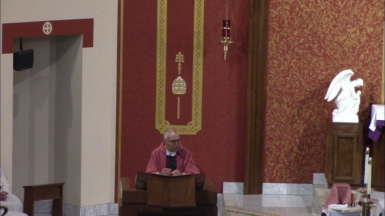 Homily, Fourth Sunday of Lent - Fr. Hahn - YouTube