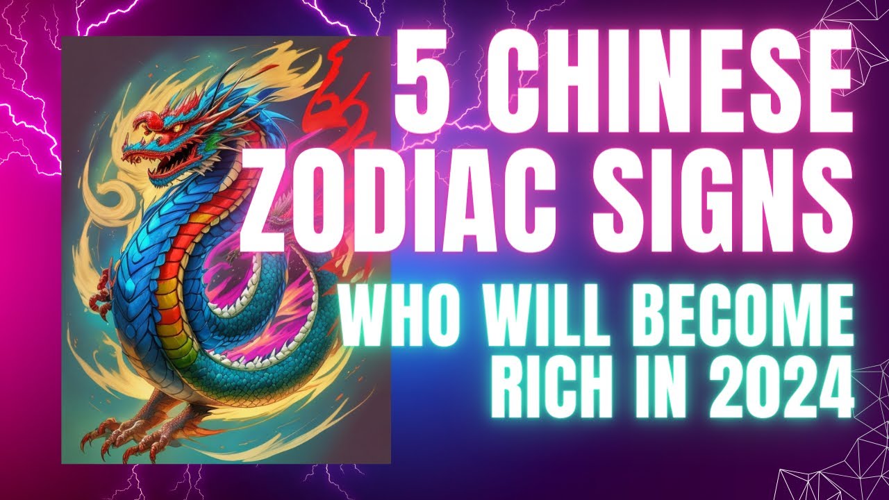Luckiest Chinese Animal Zodiac Signs in 2024 - YouTube