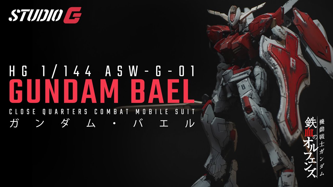 CUSTOM BUILD GUNPLA | HG 1/144 GUNDAM BAEL - YouTube