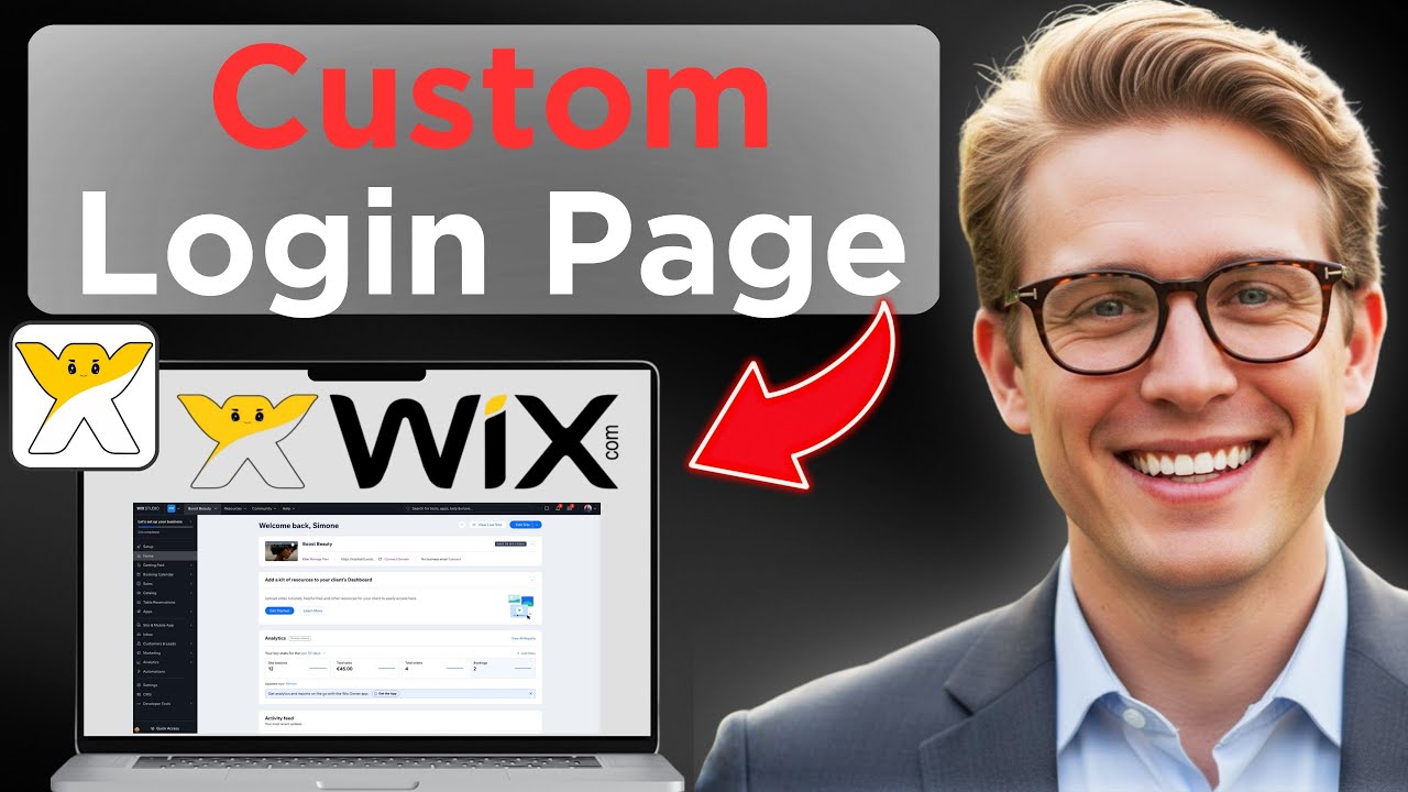 How To Create A Custom Member Login Page In Wix (Full Guide 2026) - YouTube