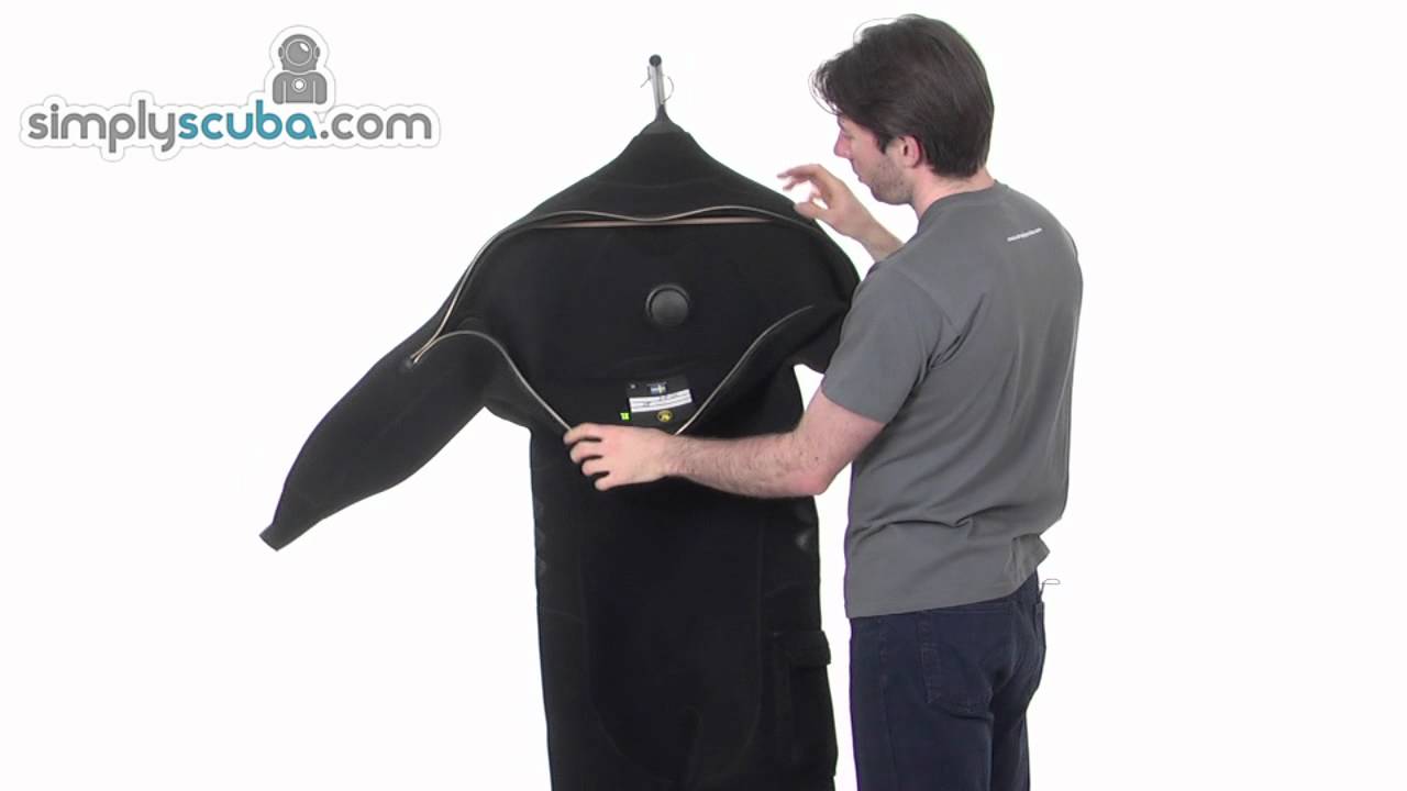 Poseidon Jetsuit TNG Technica Drysuit - www.simplyscuba.com - YouTube