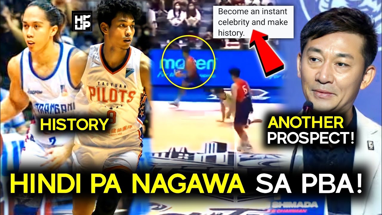 Wala pang nakagawa sa PBA ng ginawa niya! Instant celebrity sa Taiwan ...