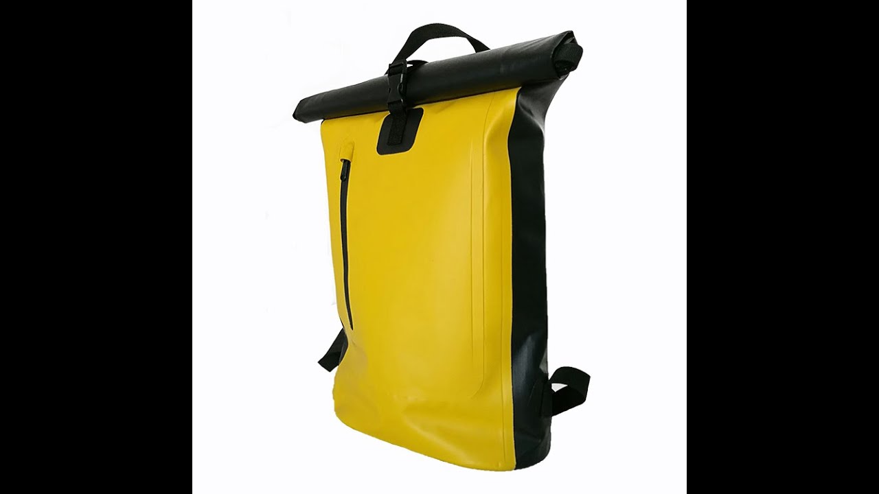 20 Liter Waterproof Backpack for KAYAKING - YouTube