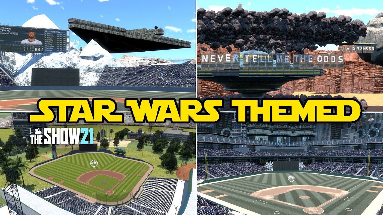 Custom Star Wars Stadiums! | MLB The Show 21 Stadium Creator - YouTube