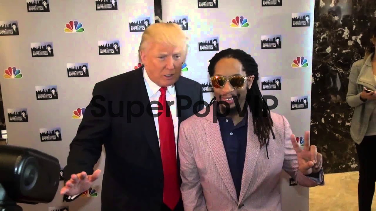 Donald Trump and Lil Jon at Trump Tower in New York, NY, ... - YouTube