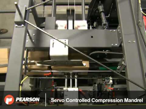 Pearson Packaging Systems - CE50-G Case Erector - YouTube