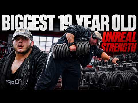 BIGGEST 19 YEAR OLD | HOW TO GROW YOUR BACK FT. GENTILE LIFTS | NOT YOUR AVERAGE TEEN!