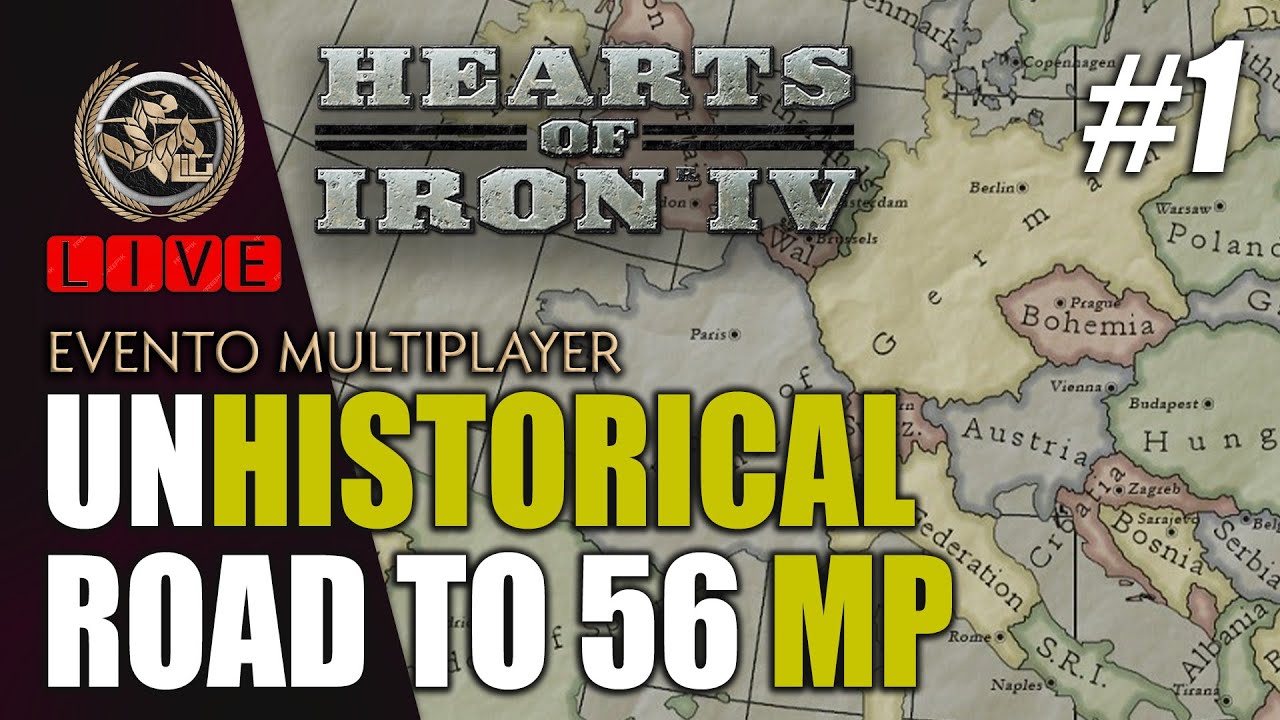 UNHISTORICAL: IL NUOVO EVENTO UCRONICO MULTIPLAYER #1 ⚔️ Hoi4 Road to ...