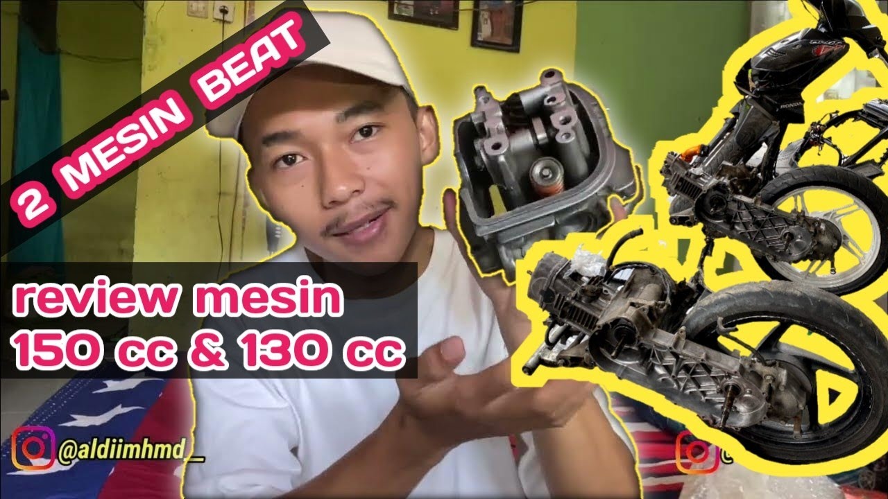REVIEW MESIN BEAT 150 CC & 130 CC • PAKET BORE UP BEAT KARBU 150 CC ...