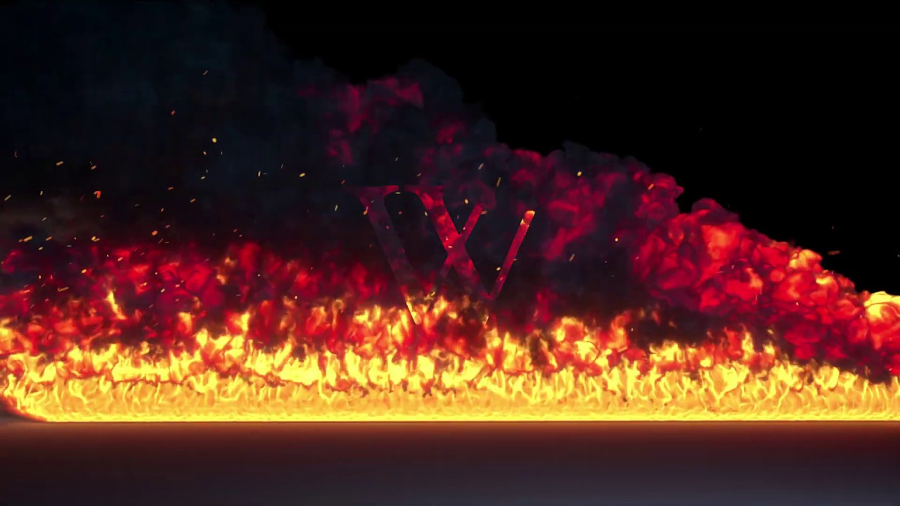 REAL FIRE LOGO INTRO - YouTube
