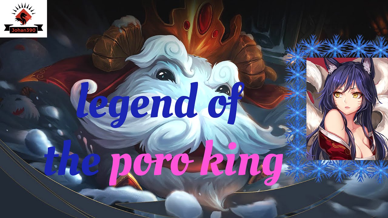 Legend Of The Poro King ! + new hud overlay - YouTube