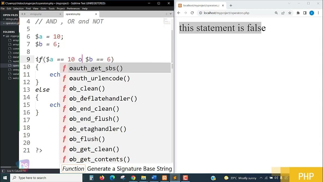 5f Logical operators - YouTube