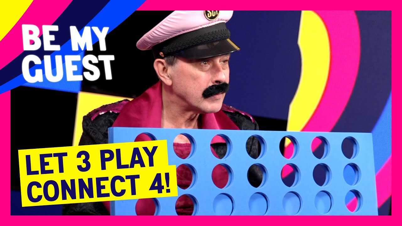 Let 3 play Connect 4 | Be My Guest | 🇭🇷 Croatia | Eurovision 2023 - YouTube