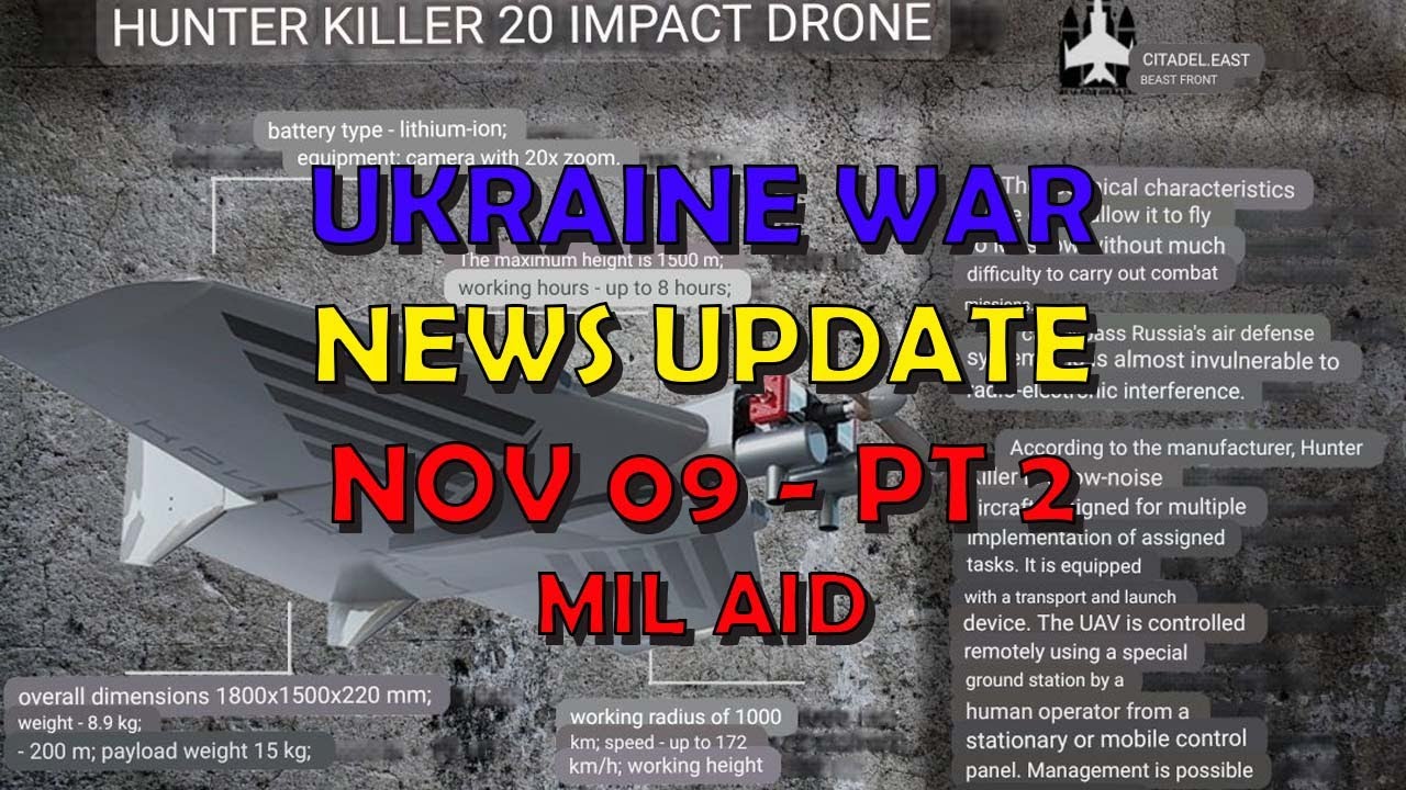 Ukraine War Update NEWS (20231109b): Military Aid News - YouTube