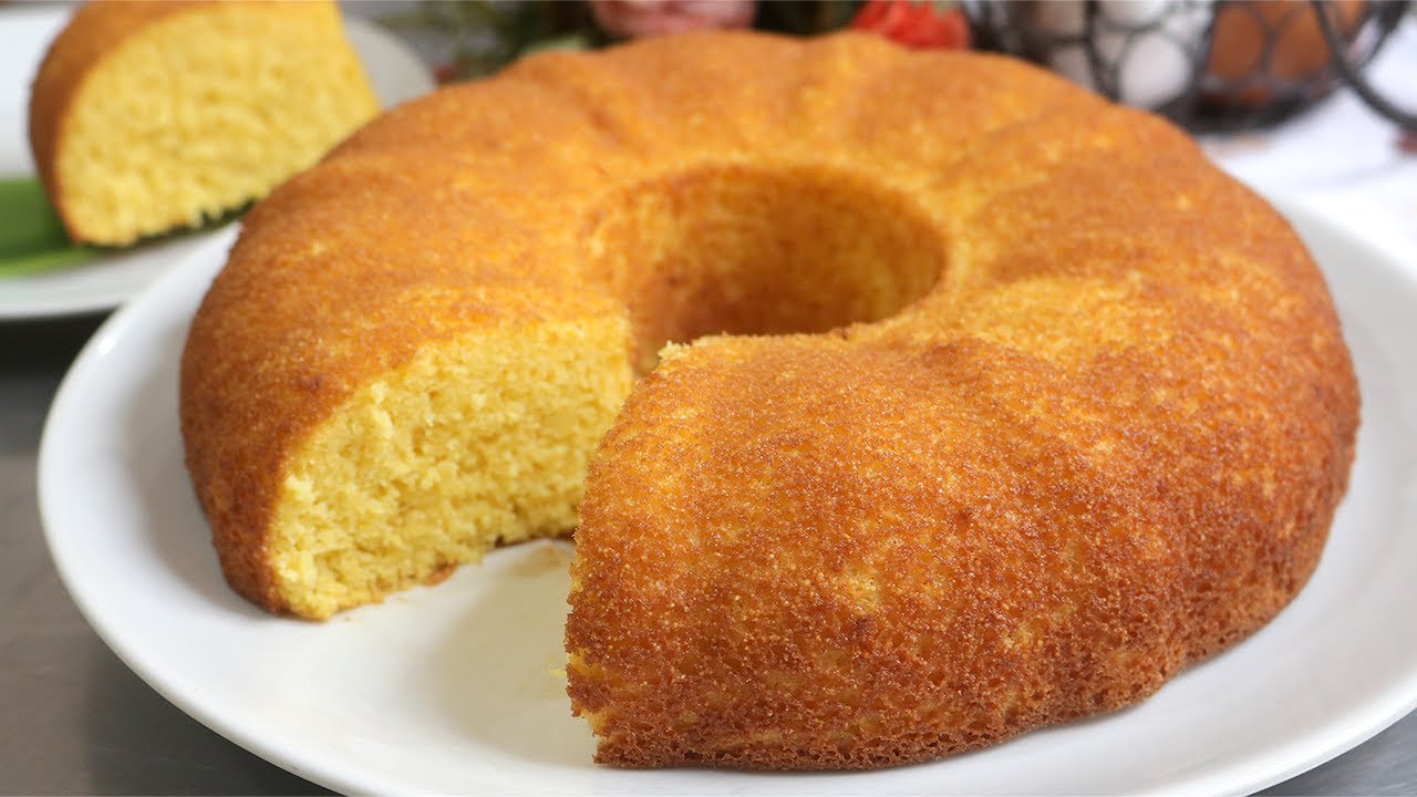 RECEITA DE BOLO DE MILHARINA SEM TRIGO! VOCÊ PREPARA EM MENOS DE 5 ...