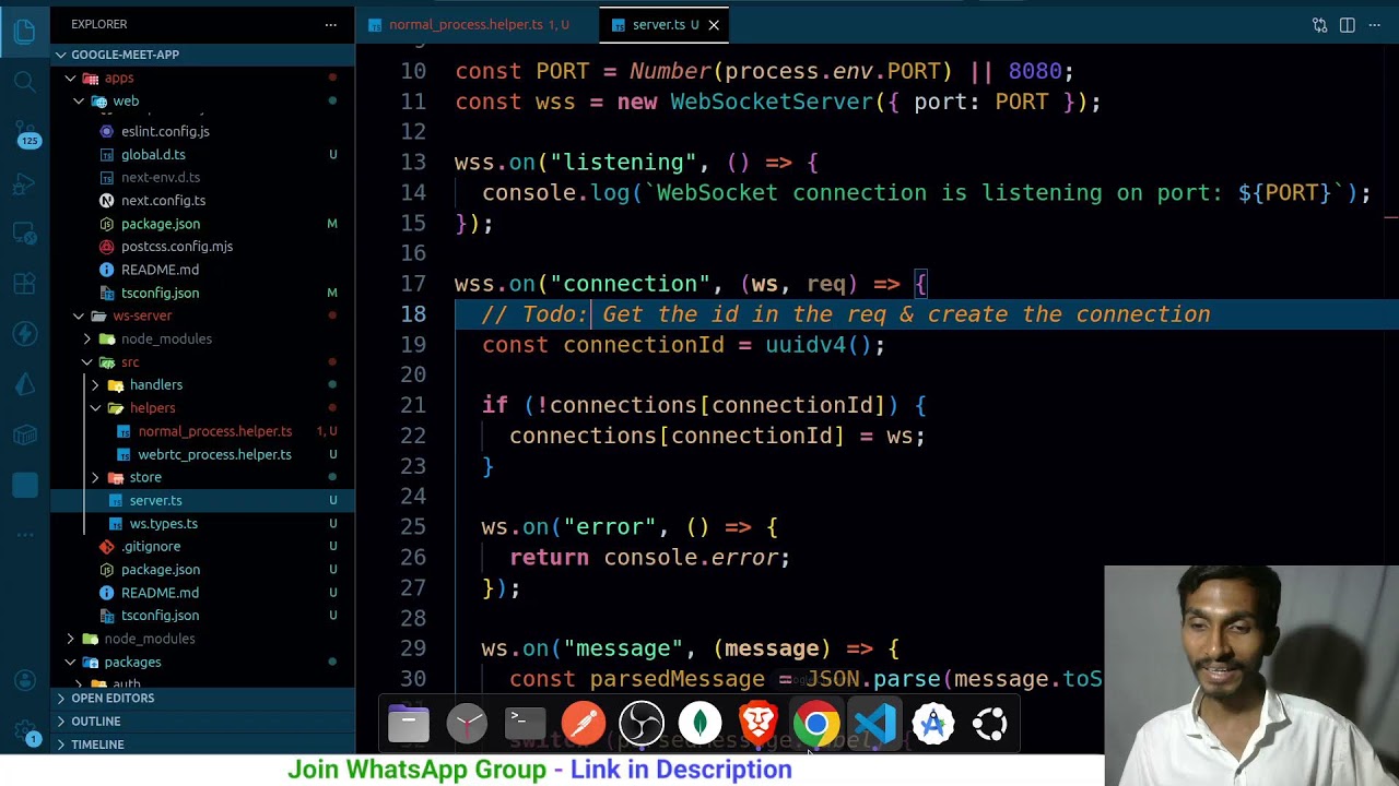 Day - 134 | Google Meet Clone - Part - 07 - Learning FullStack Web Dev ...