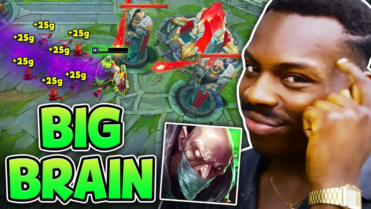 4 hours of BIG BRAIN Singed strategies you've probably never seen - YouTube