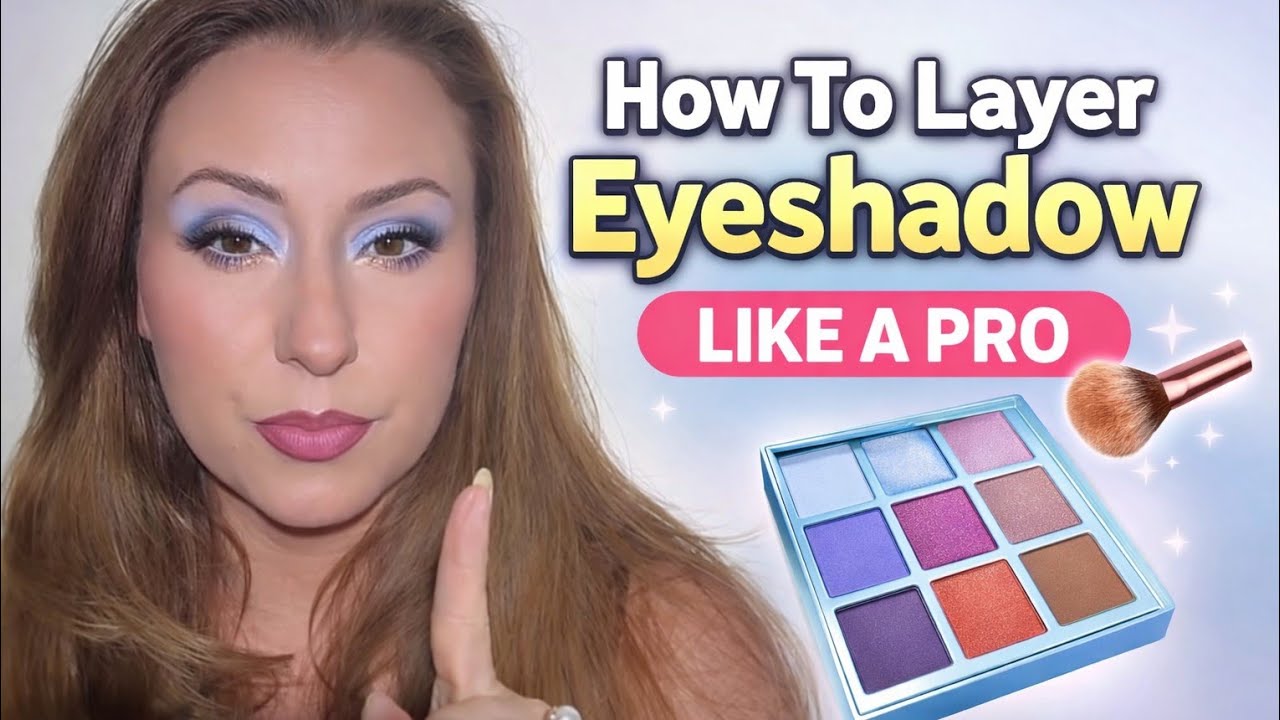 How to Layer Eyeshadow Like a Pro | Step-by-Step Eye Makeup Tutorial ...