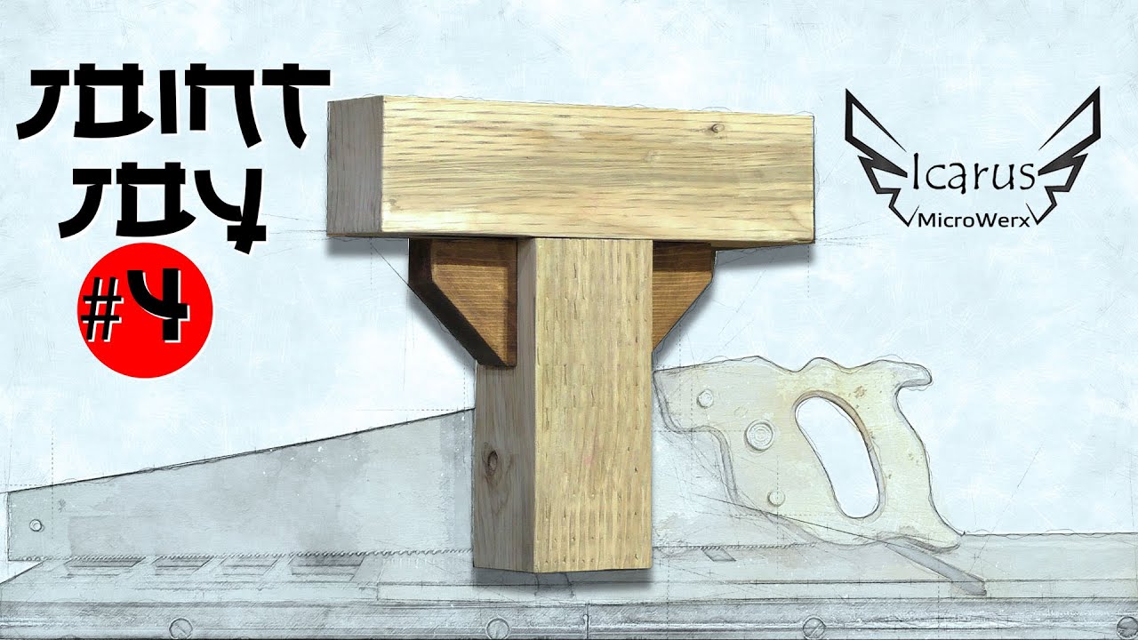 Joint Joy #4 Stacked Double Mortise And Tenon With T-Bridle Joint - YouTube