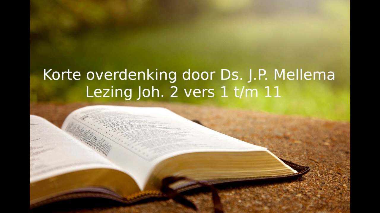 Overdenking J P Mellema #1 - YouTube