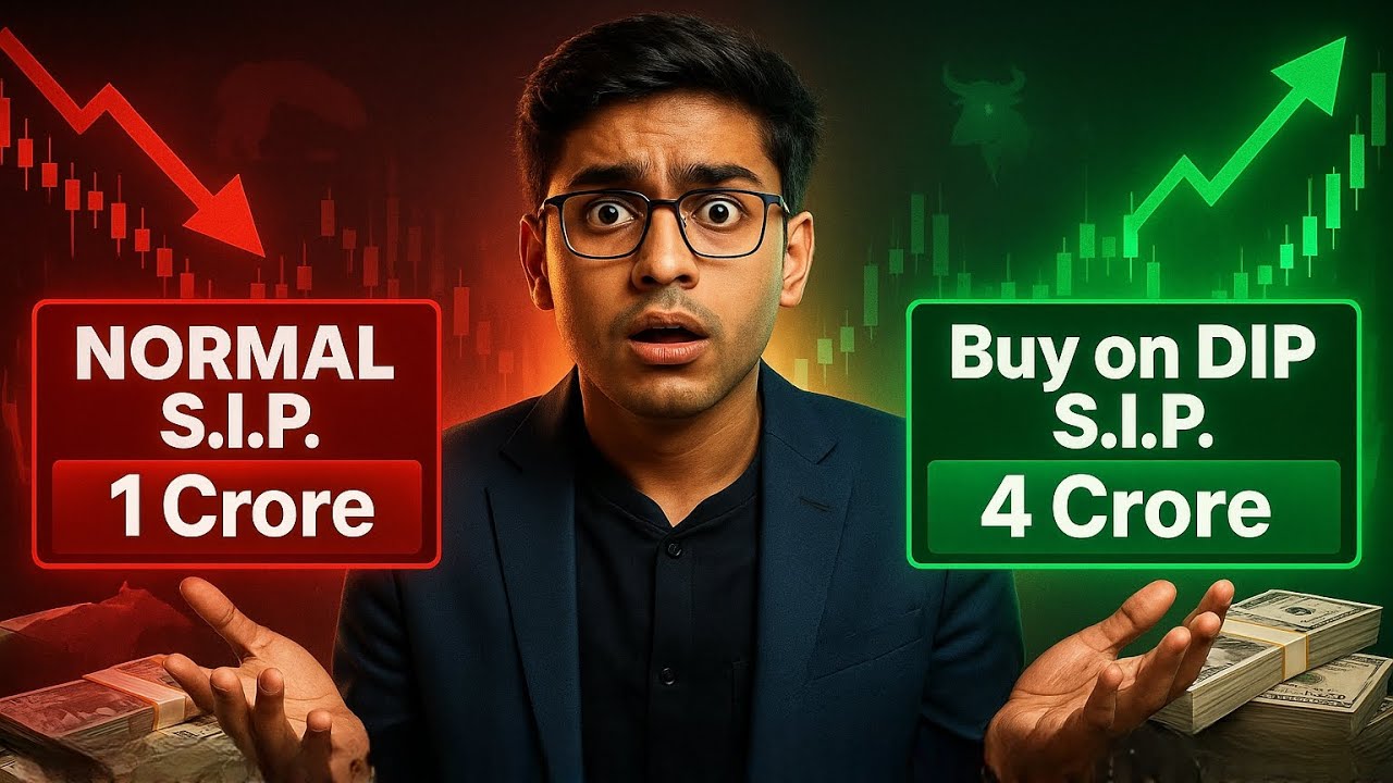 SIP Kaun Sa Best? Normal vs DIP Investing With Real Backtesting - YouTube