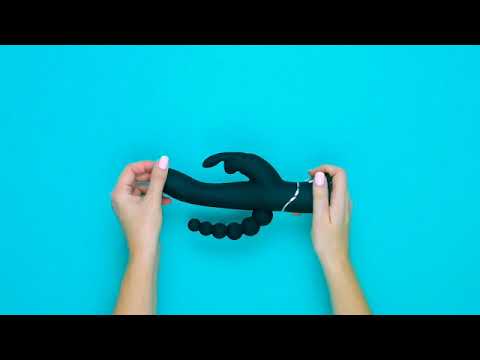 Triple Curve Rechargeable Rabbit Vibrator | Happy Rabbit - YouTube