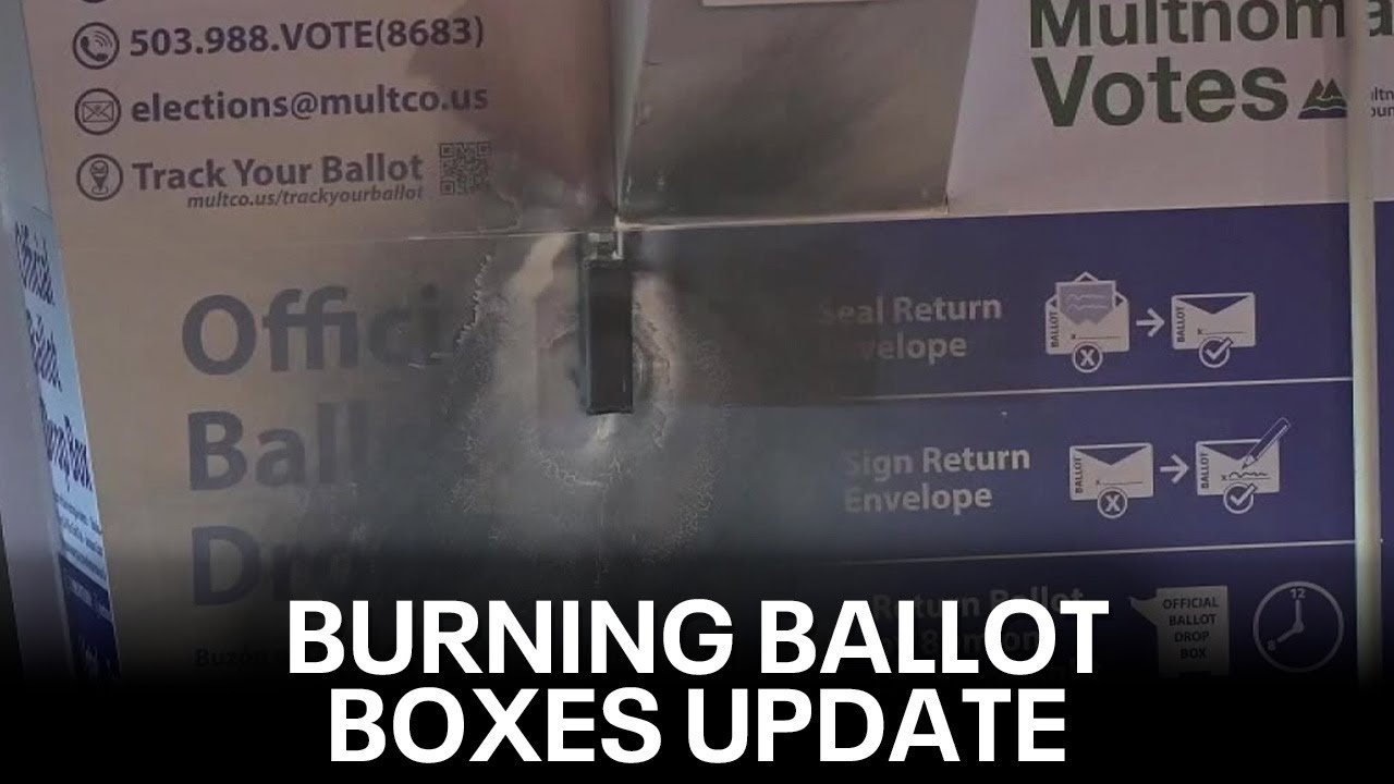 Arsonist burns ballot boxes in PNW | West Coast Wrap - YouTube