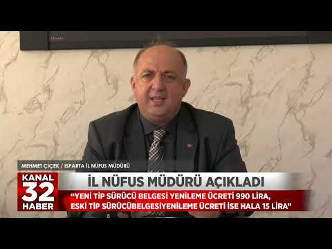 İL NÜFUS MÜDÜRÜ AÇIKLADI